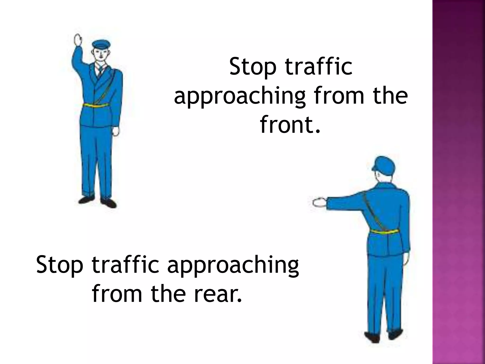 Traffic control using signals and signs | PPTX