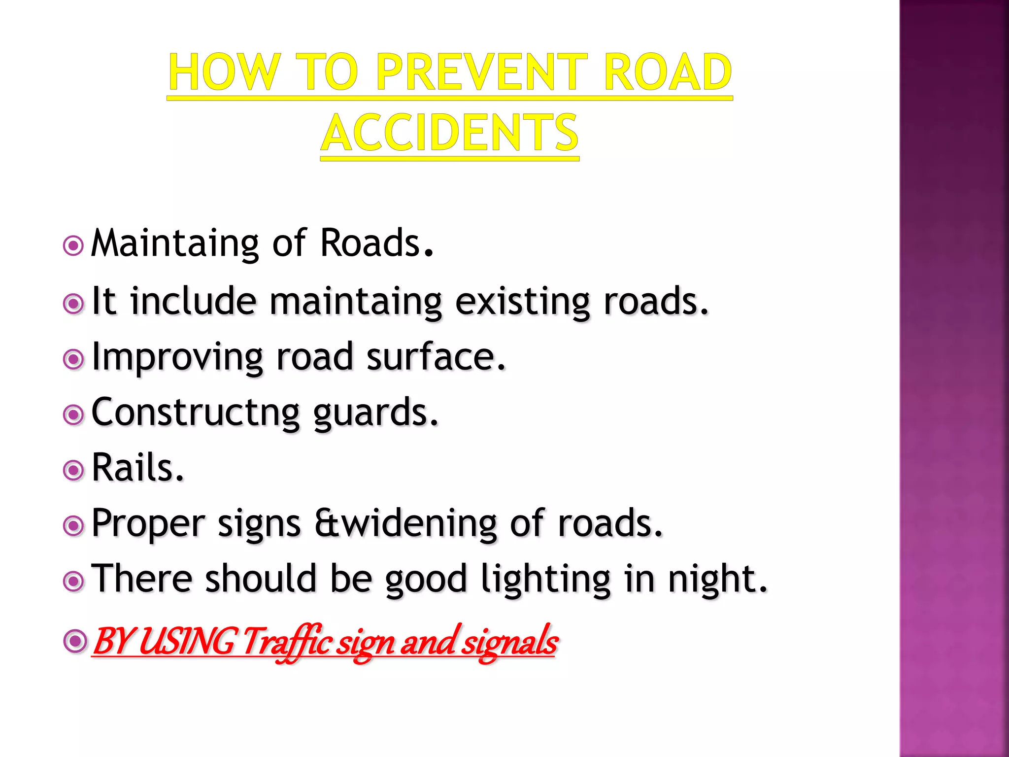 Traffic control using signals and signs | PPTX