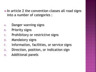 Traffic control using signals and signs | PPTX