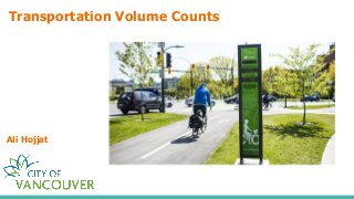 Traffic Count Data | PDF