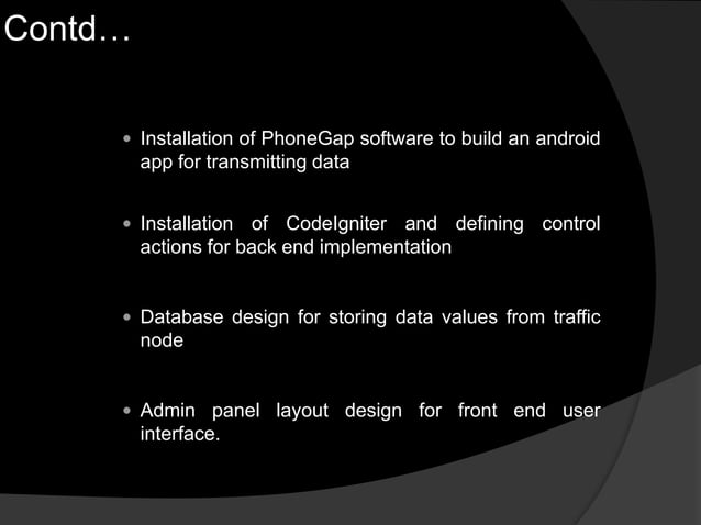Traffic data analysis using HADOOP | PPT
