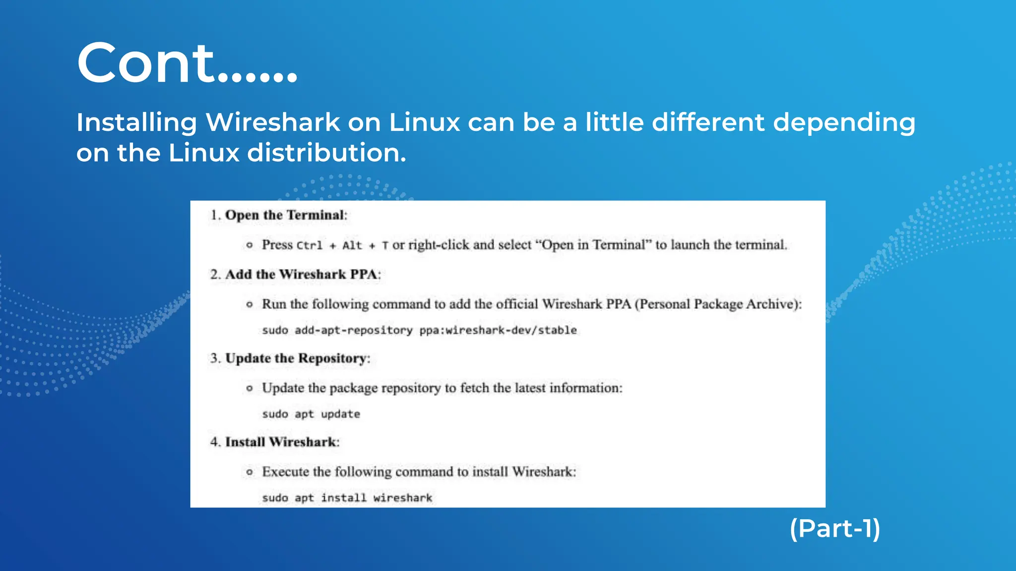 Traffic Data Analysis using Wireshark.pptx | Internet | Computing