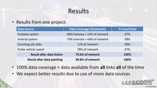 Traffic data fusion methodology | PPTX