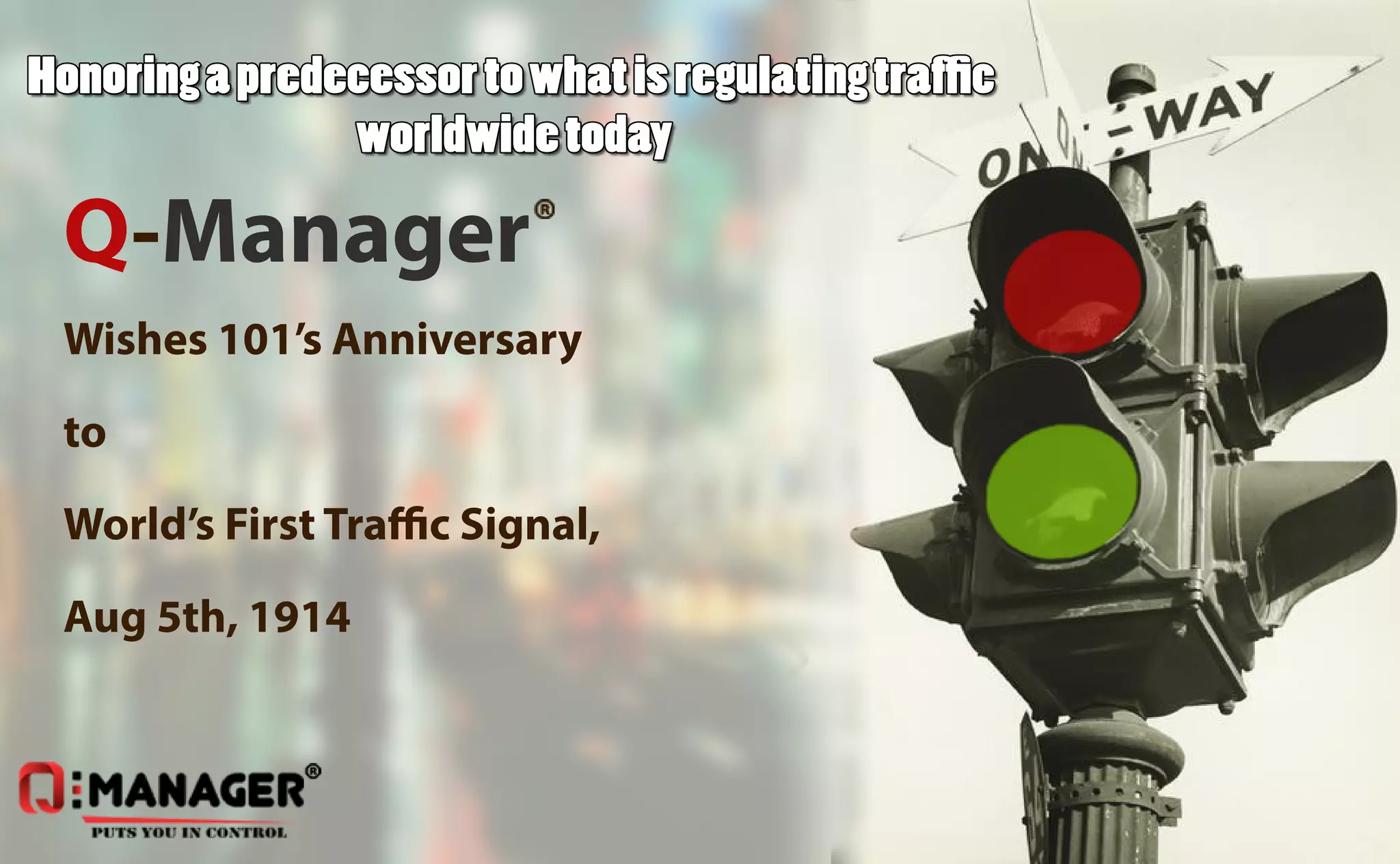 World’s First Traffic Signal's 101st Anniversary | PDF
