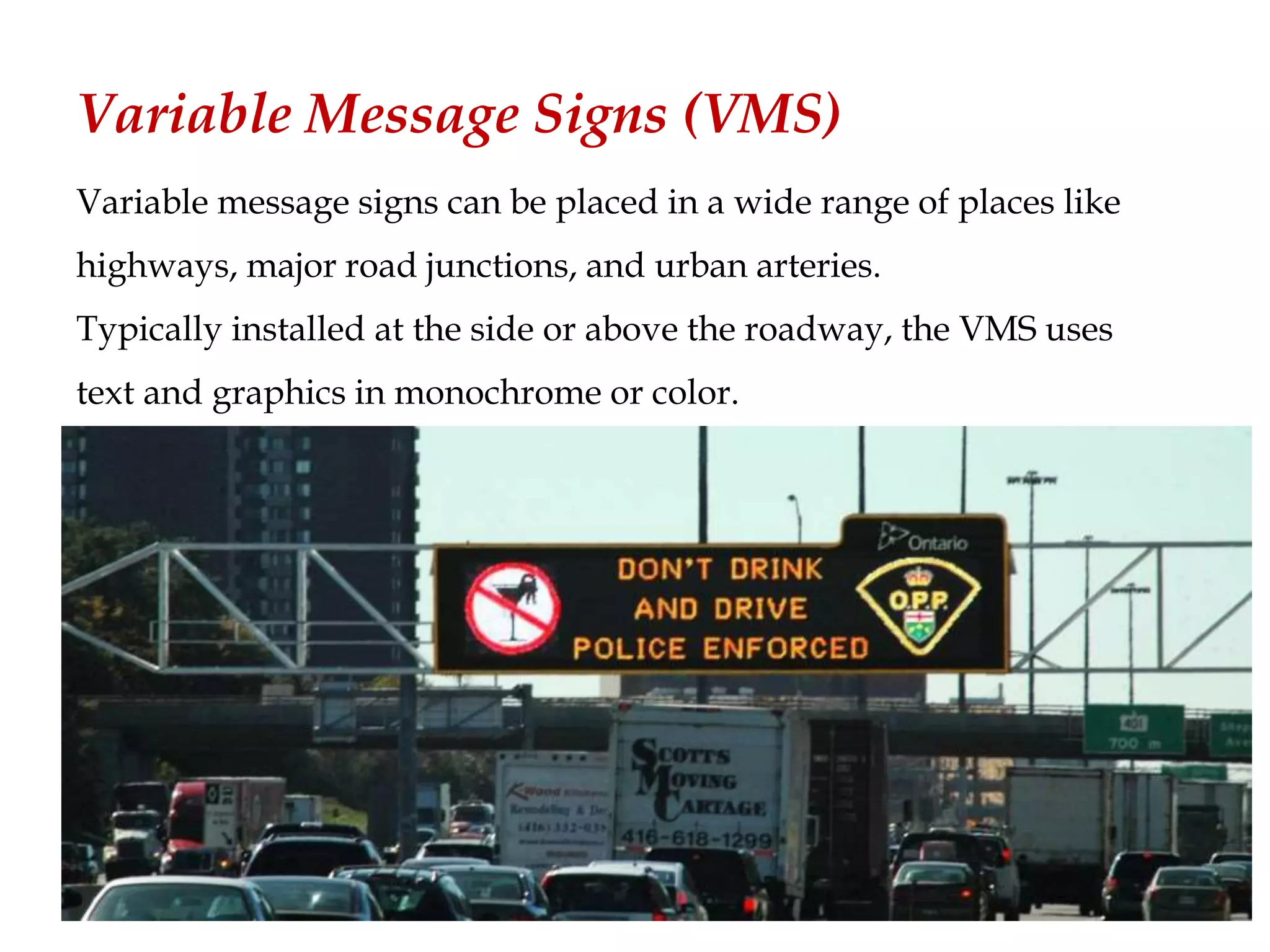 Traffic designs and visual aids | PPTX