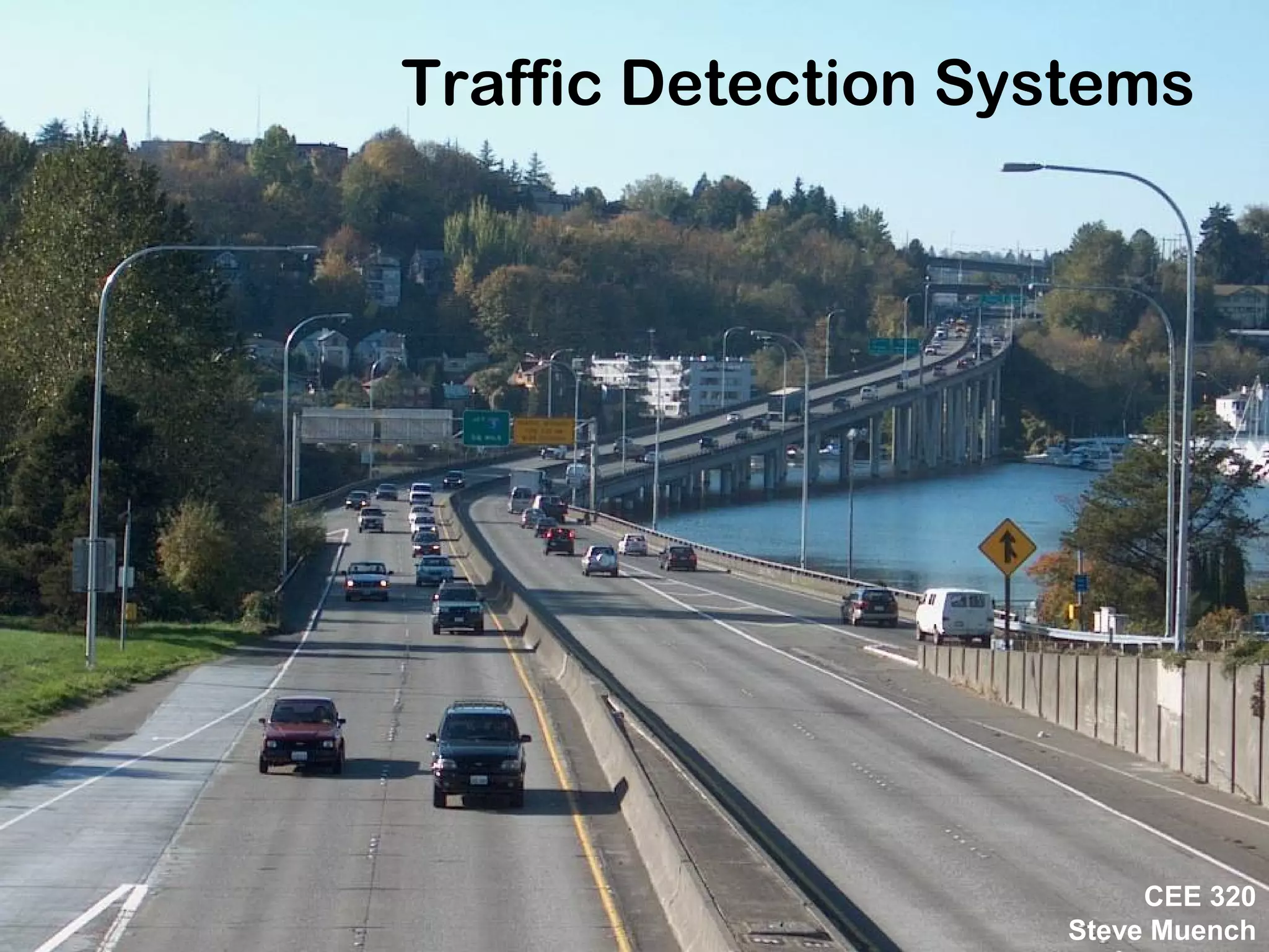 Traffic Detection Systems (Transportation Engineering) | PPT
