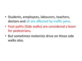 Traffic education 161223191709 | PPT