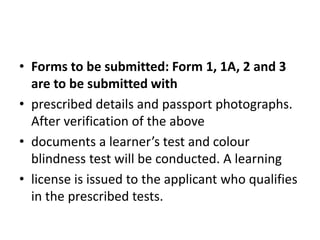 Traffic education | PPTX