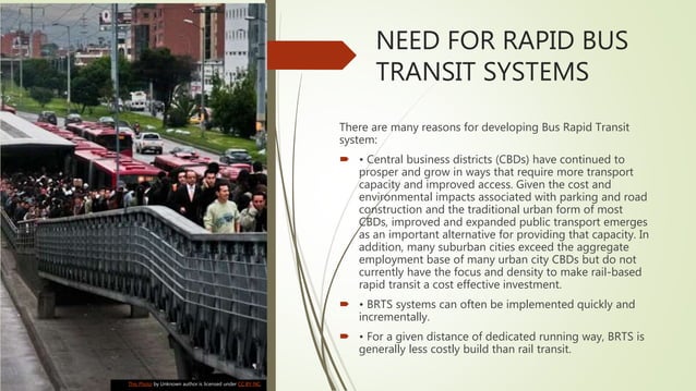 BUS Rapid Transist System | PPT