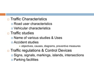 Traffic engineering | PPTX