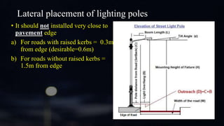 Traffic engineering topic 19 street lighting | PPTX