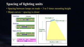 Traffic engineering topic 19 street lighting | PPTX