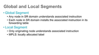 PLNOG 18 - Leonir Hoxha - Traffic Engineering with Segment Routing ...