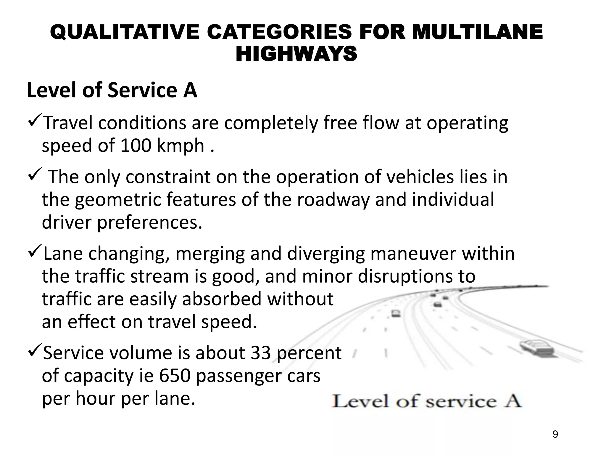 Traffic enginering highway capacity and los print mood publish | PPTX
