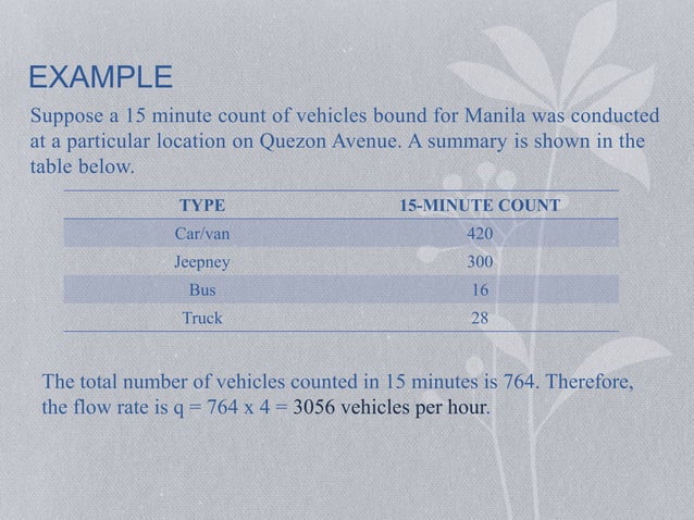 Traffic Flow Fundamentals | PPTX | Physics | Science