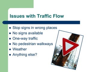 Traffic Flow | PPTX