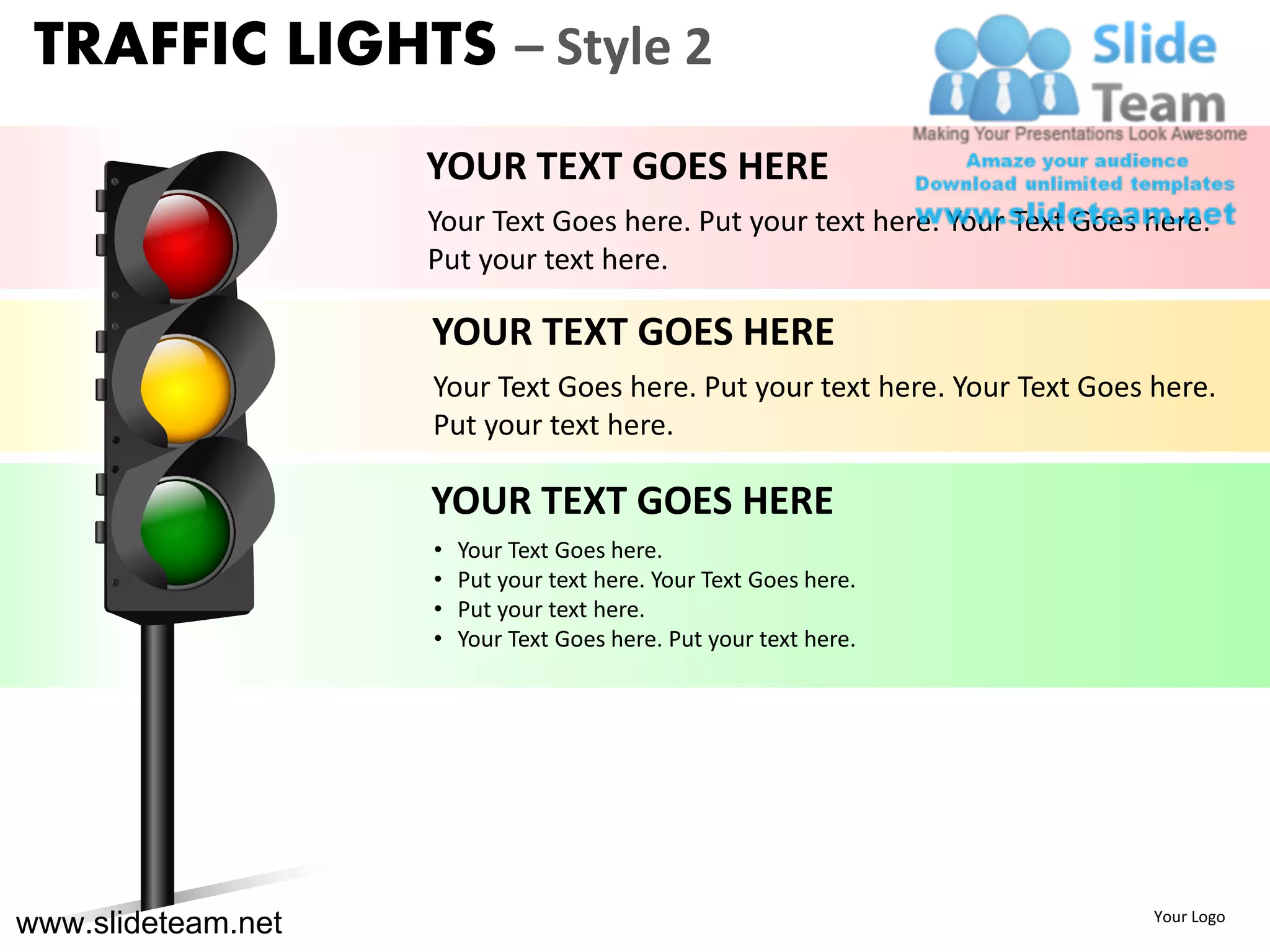 Traffic highway roadway lights design 2 powerpoint ppt slides. | PDF
