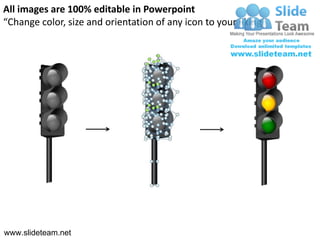 Traffic highway roadway lights design 2 powerpoint ppt slides. | PDF