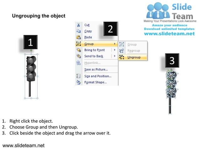 Traffic highway roadway lights design 2 powerpoint ppt templates. | PDF ...