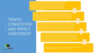Traffic impact assessment | PDF