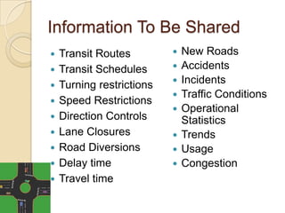 Traffic information system | PPTX