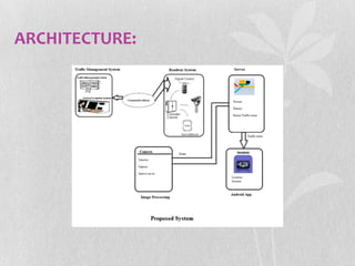 Traffic jam detection using image processing | PPTX