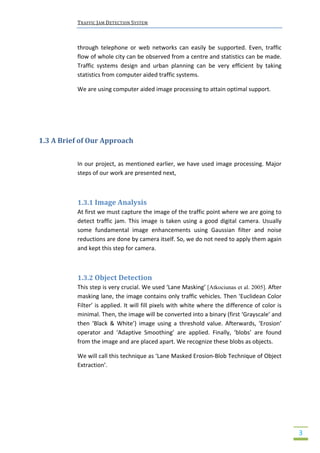 Traffic Jam Detection System by Ratul, Sadh, Shams | PDF