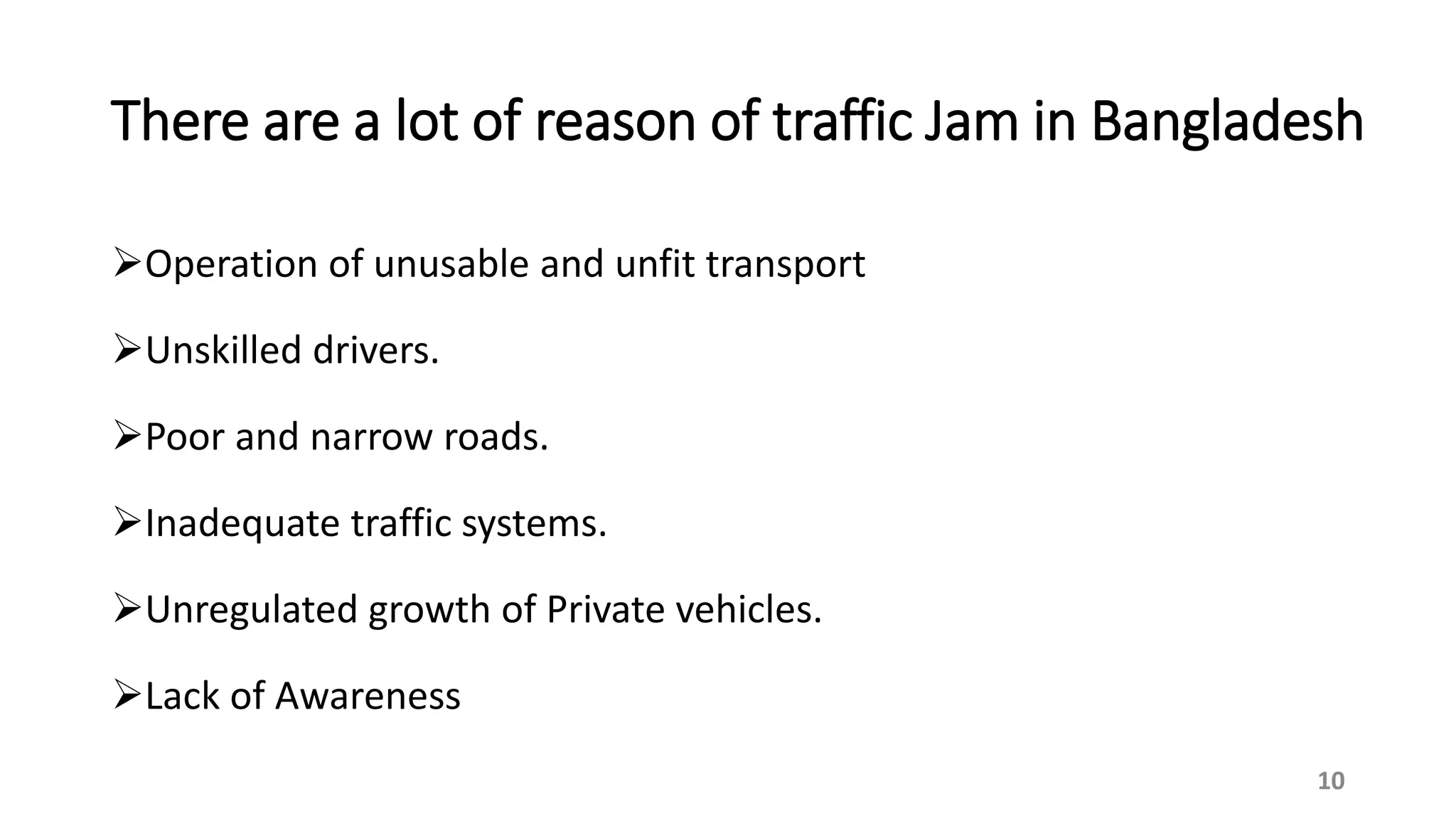 Traffic Jam in Dhaka City.pptx