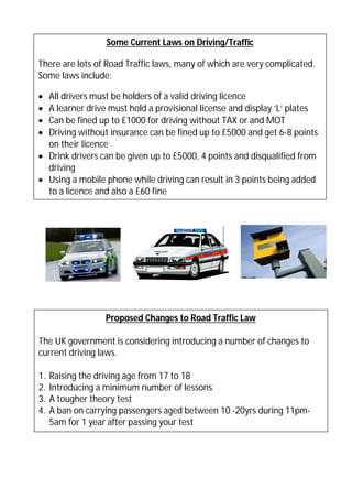 Traffic laws | PDF