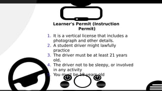 Traffic Laws-Your License to Drive.pdf | Education