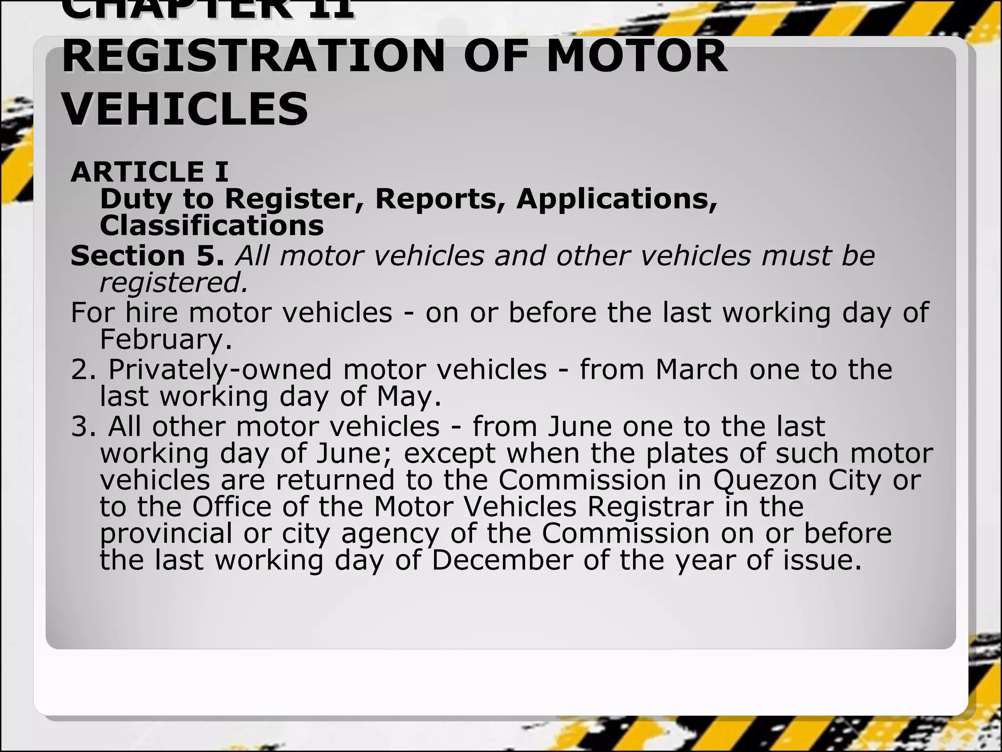 Traffic laws, rules and regulation | PPT
