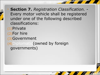 Traffic laws, rules and regulation | PPT