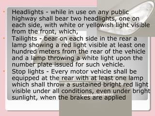 Traffic laws, rules and regulation | PPT