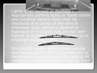 Traffic laws, rules and regulation | PPT