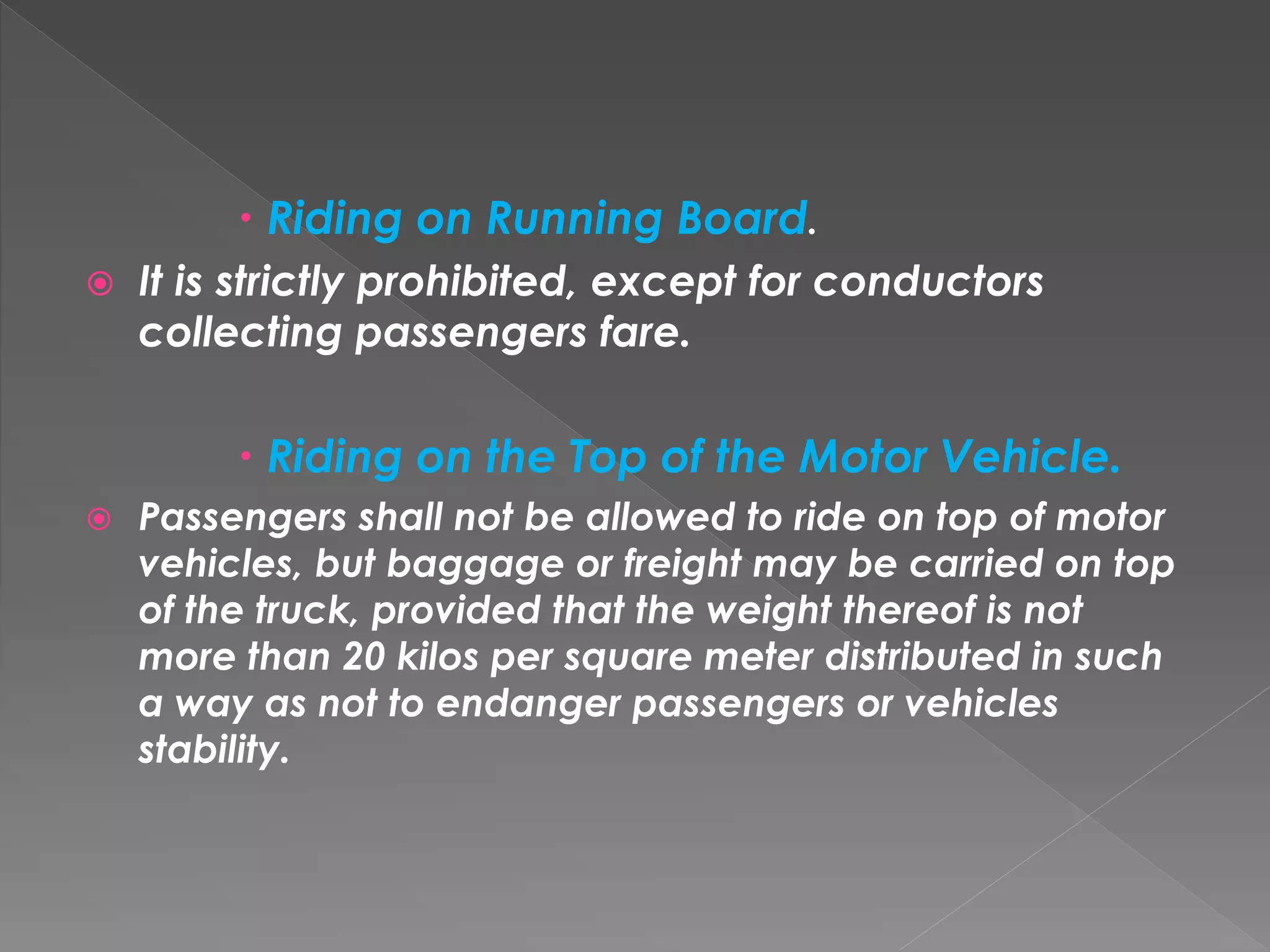 Traffic laws, rules and regulations and | PPTX