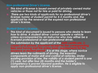 Traffic laws, rules and regulations and | PPTX