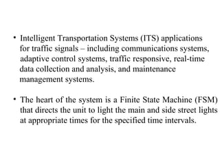 design of FPGA based traffic light controller system | PPT