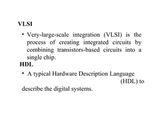 design of FPGA based traffic light controller system | PPT