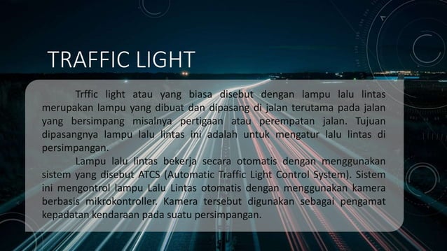 Traffic Light dengan Atmega 16 | PPTX