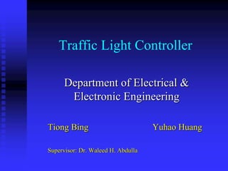 Traffic light controller | PDF