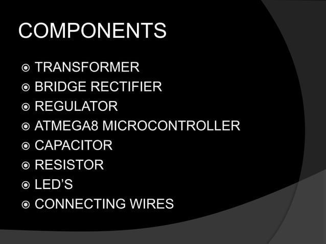 Traffic light controller | PPTX | Computer Peripherals | Computing