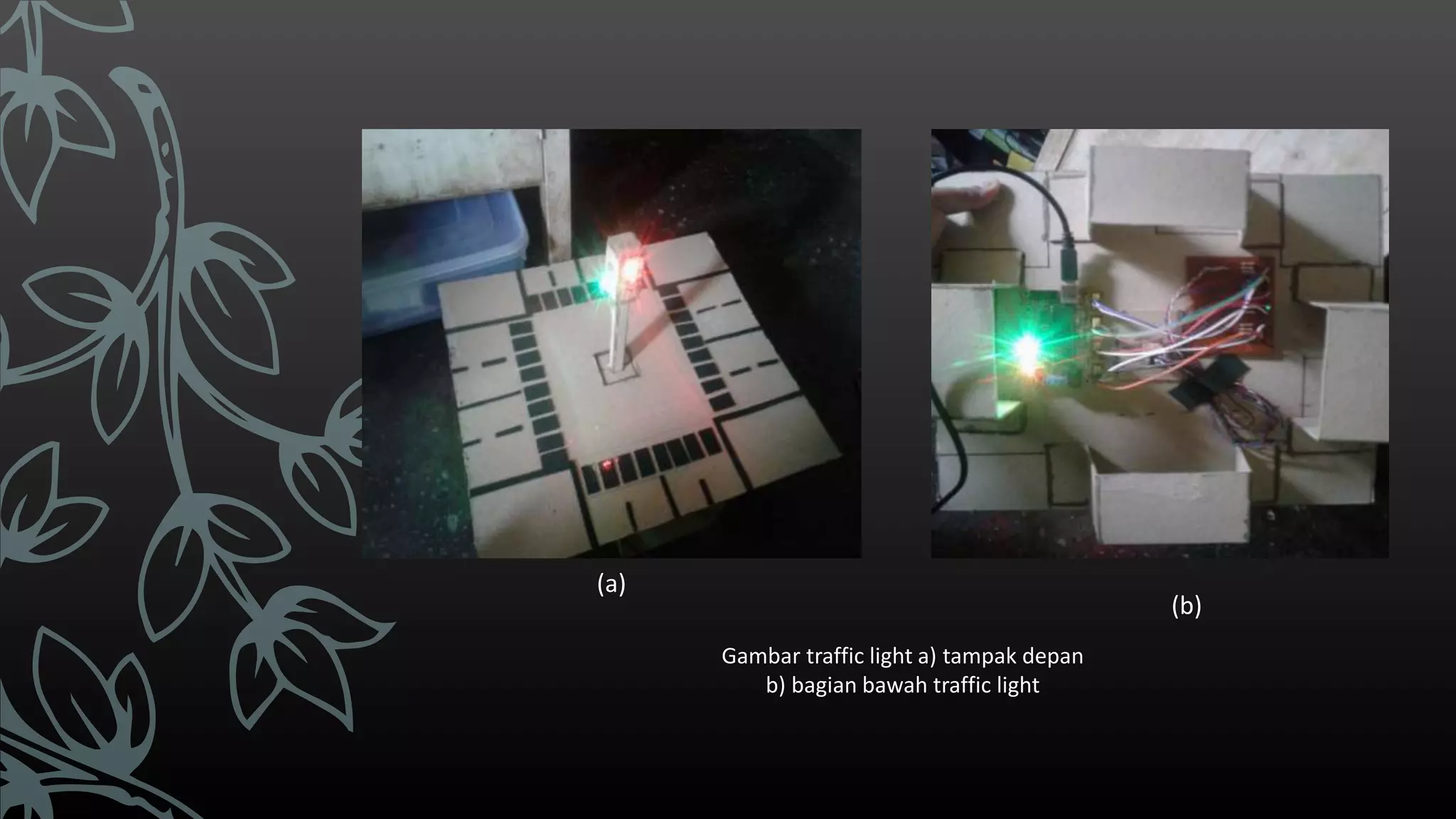 Traffic light menggunakan Atmega16 | PPT