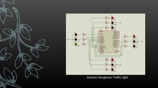 Traffic light menggunakan Atmega16 | PPT