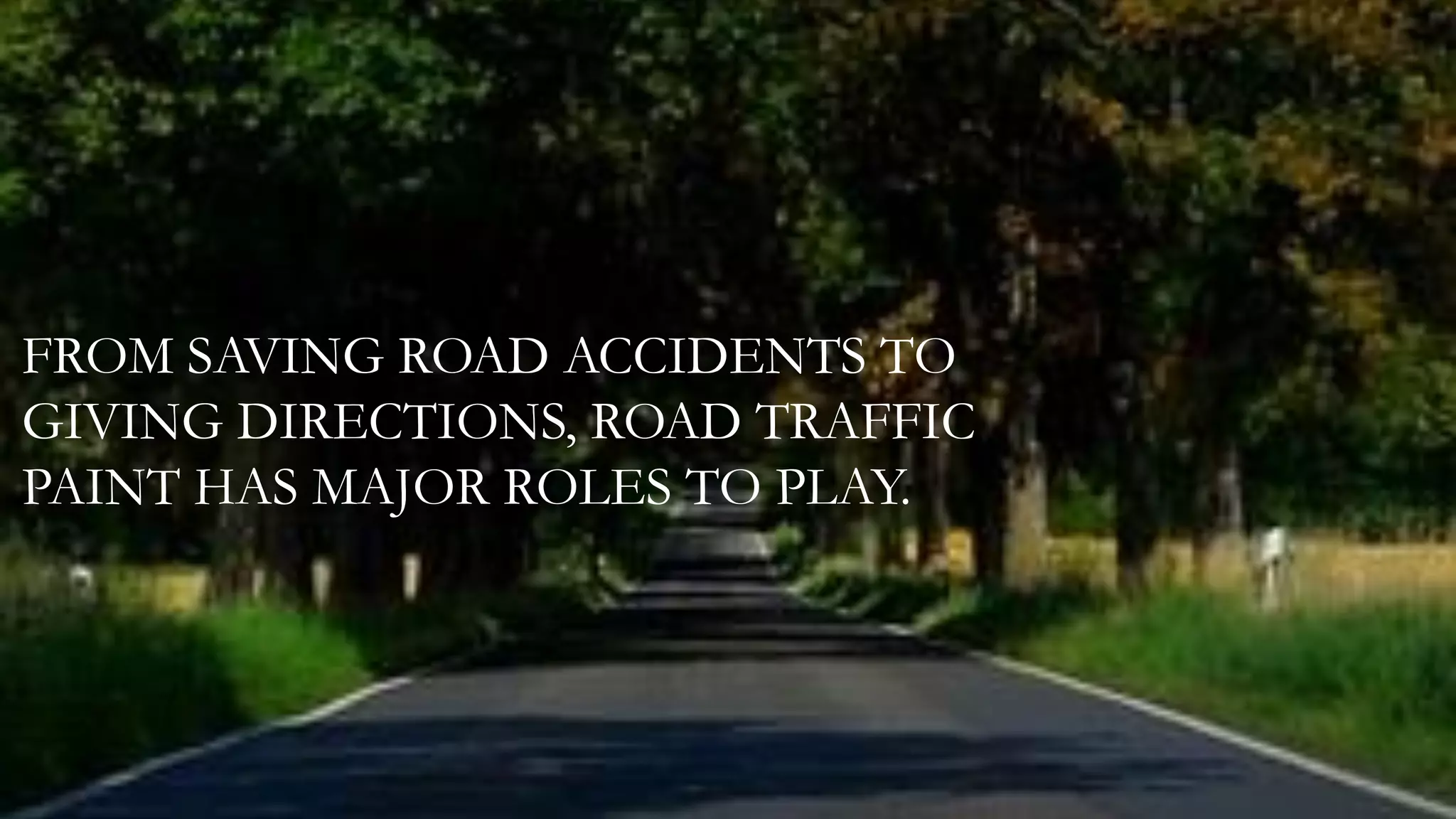 Traffic marking paint | PDF