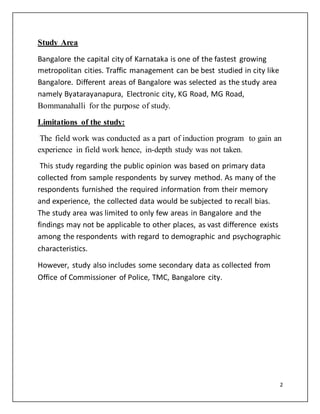 traffic management report | DOCX