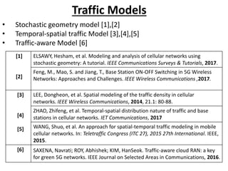 Traffic models and estimation | PDF