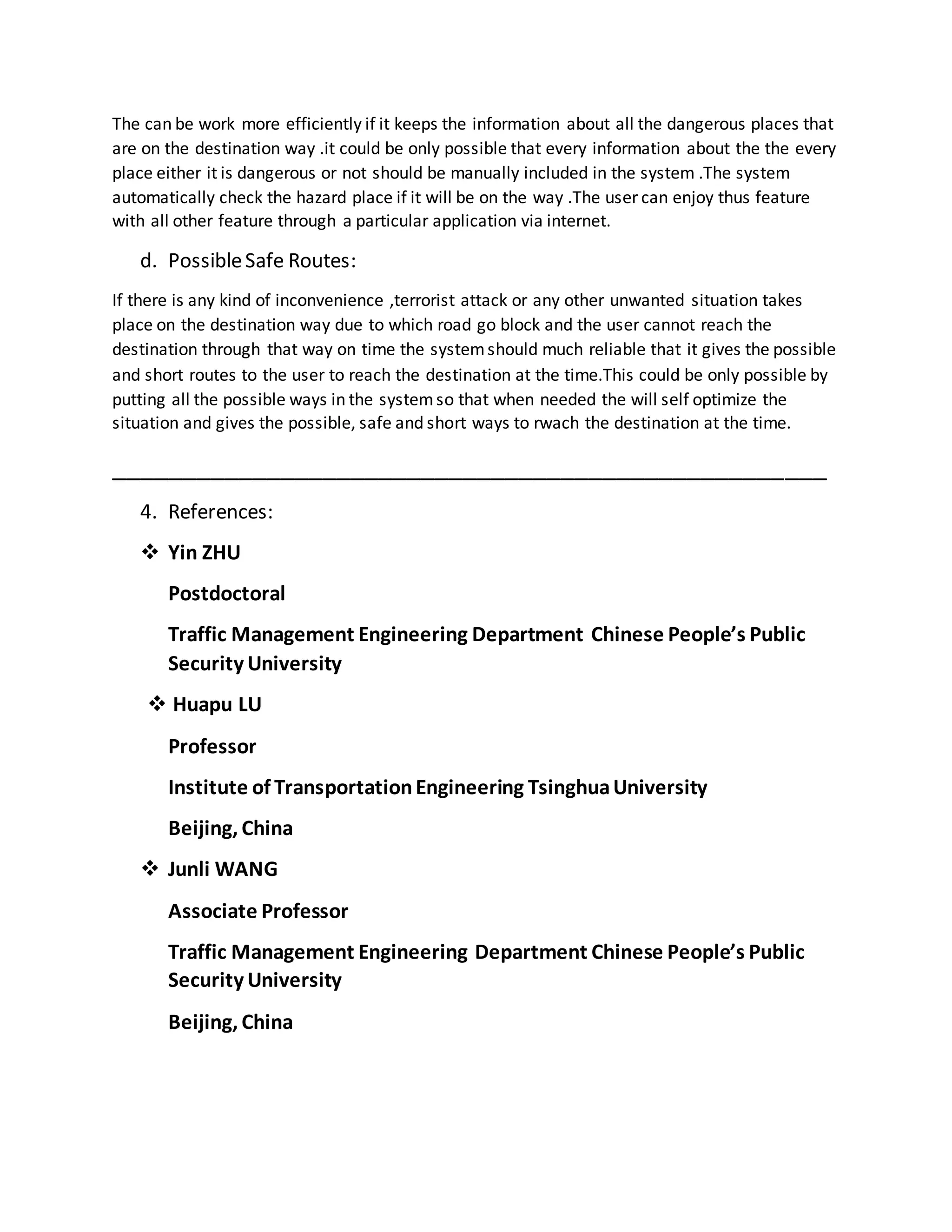 Traffic monitoring system by Ahmad Ali | PDF