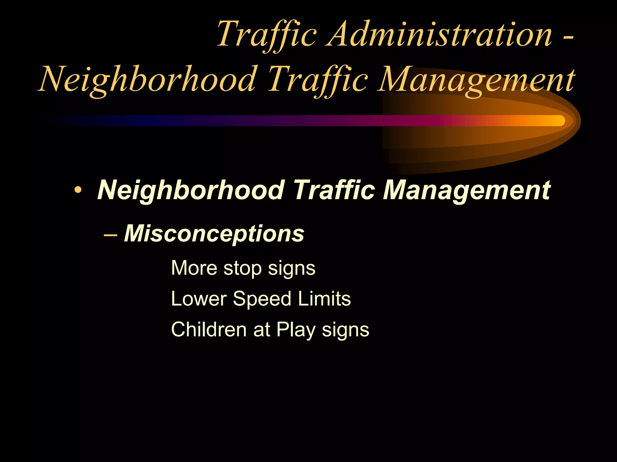 Traffic Operations - Banners.ppt