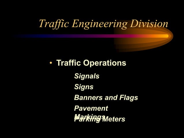 Traffic Operations - Banners.ppt