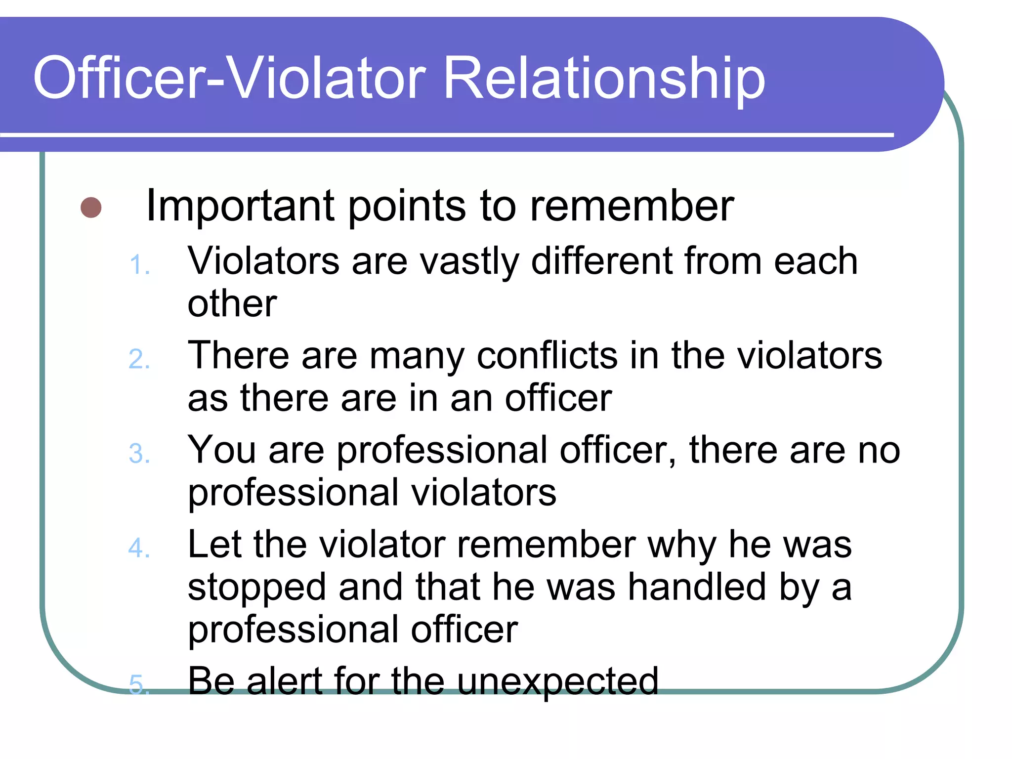 Traffic patrol operation | PPTX